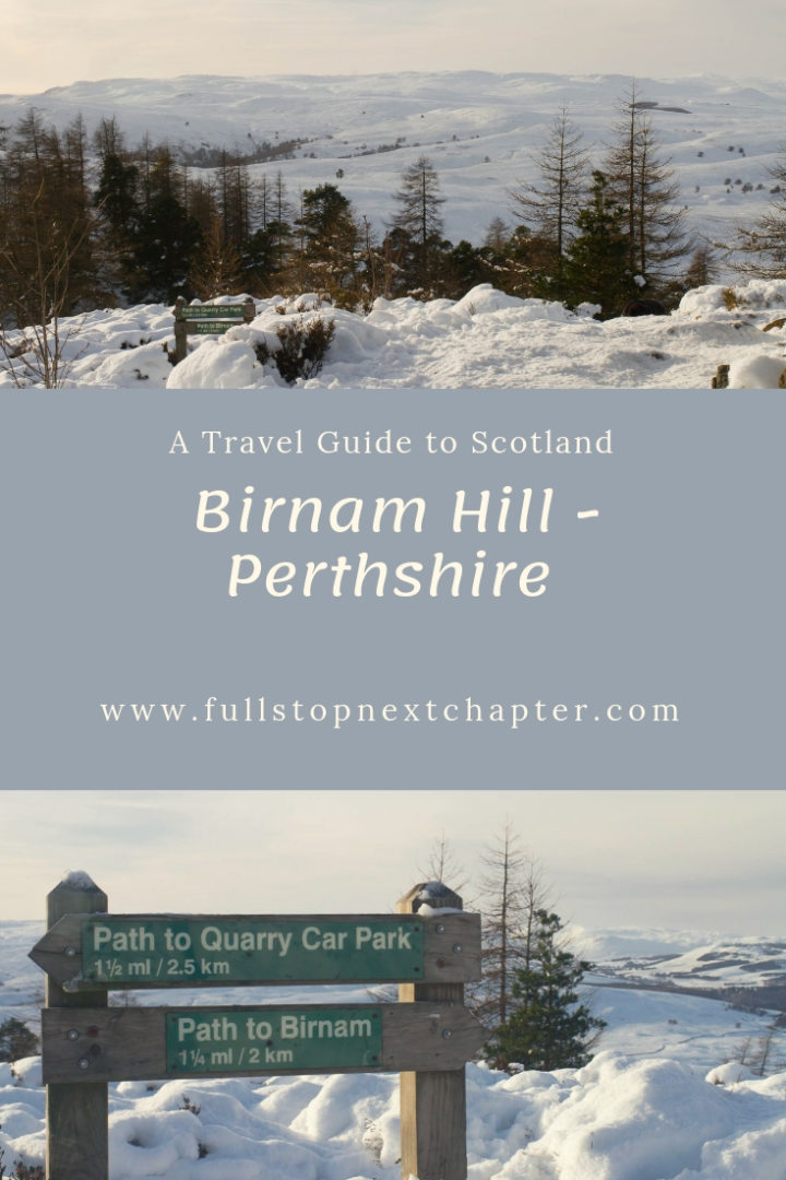 A walk up Birnam Hill - Full Stop Next Chapter